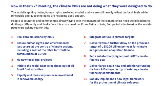 Environmental Justice Foundation | A People’s Climate Manifesto