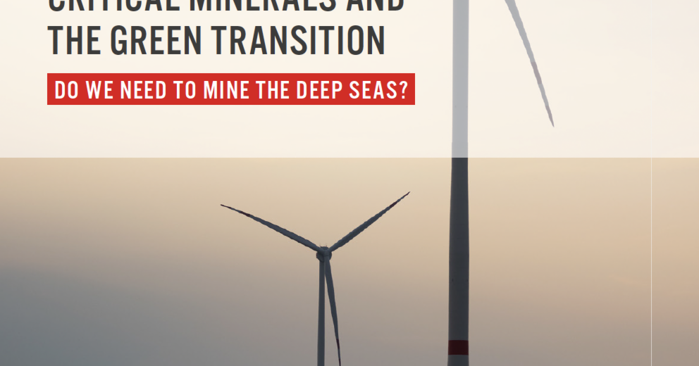 Environmental Justice Foundation | Critical minerals and the green…